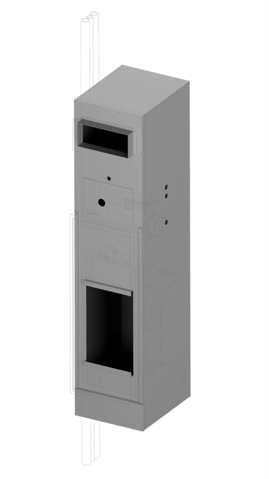 Vertical Stack Hybrid Heat Pumps - Unilux HVAC