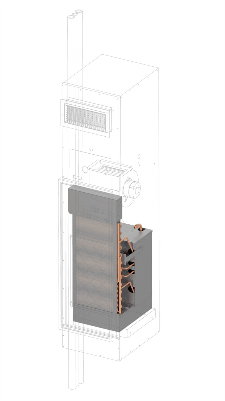 Vertical Stack Hybrid Heat Pumps - Unilux HVAC