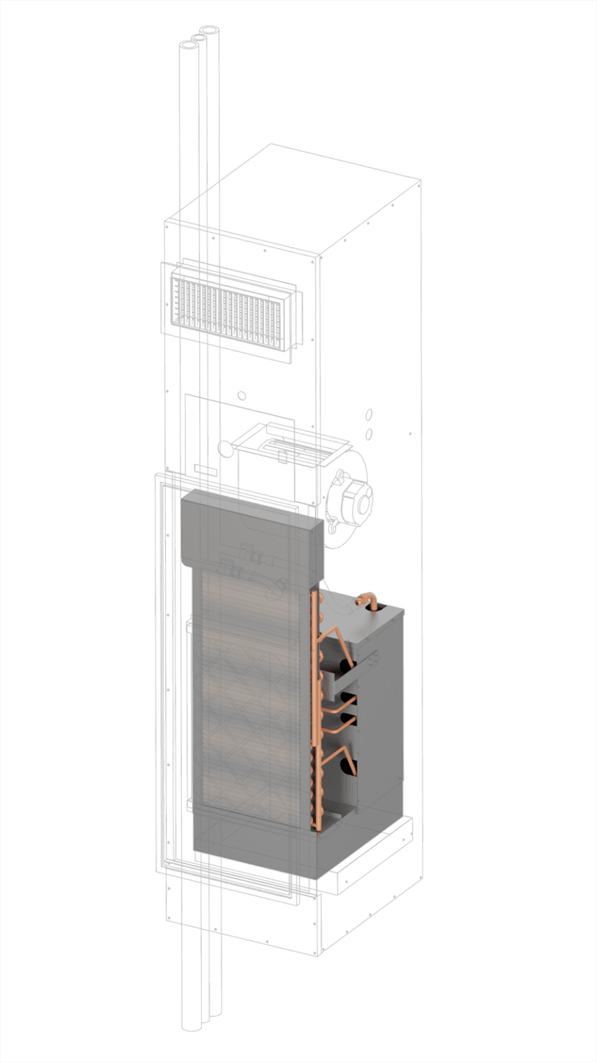 Vertical Stack Hybrid Heat Pumps - Unilux HVAC