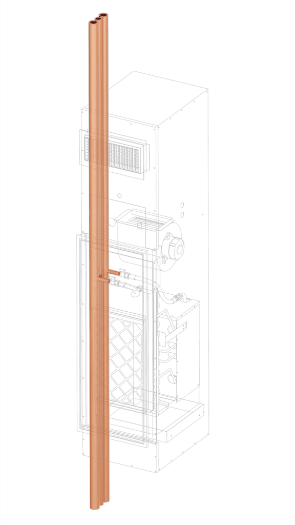 Vertical Stack Hybrid Heat Pumps - Unilux HVAC