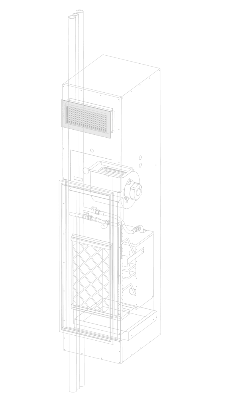 Vertical Stack Hybrid Heat Pumps - Unilux HVAC